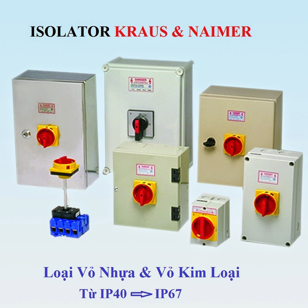 KRAUS & NAIMER VIỆT NAM: Isolator chống cháy nổ | Isolator Change –Over ...