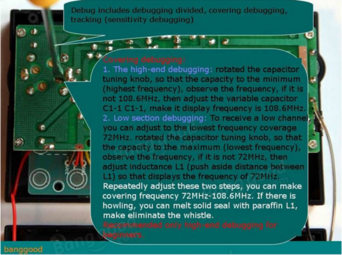 Maker Corner: 72MHz-108MHz DIY FM Clock Radio Kit with digital display ...