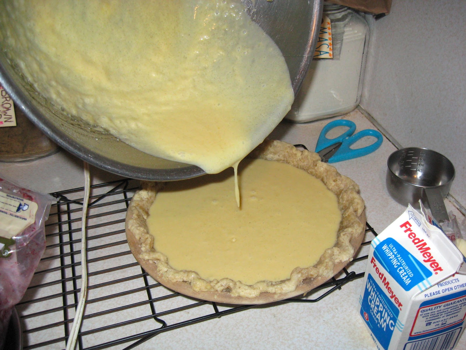 Pie-Curious: Weekly Pies: Night of two Pies, part 1: Salty Honey Pie