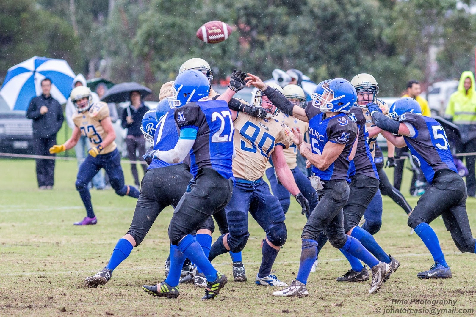 Gridiron Victoria : Gridiron Victoria : Bendigo Dragons vs Melbourne ...