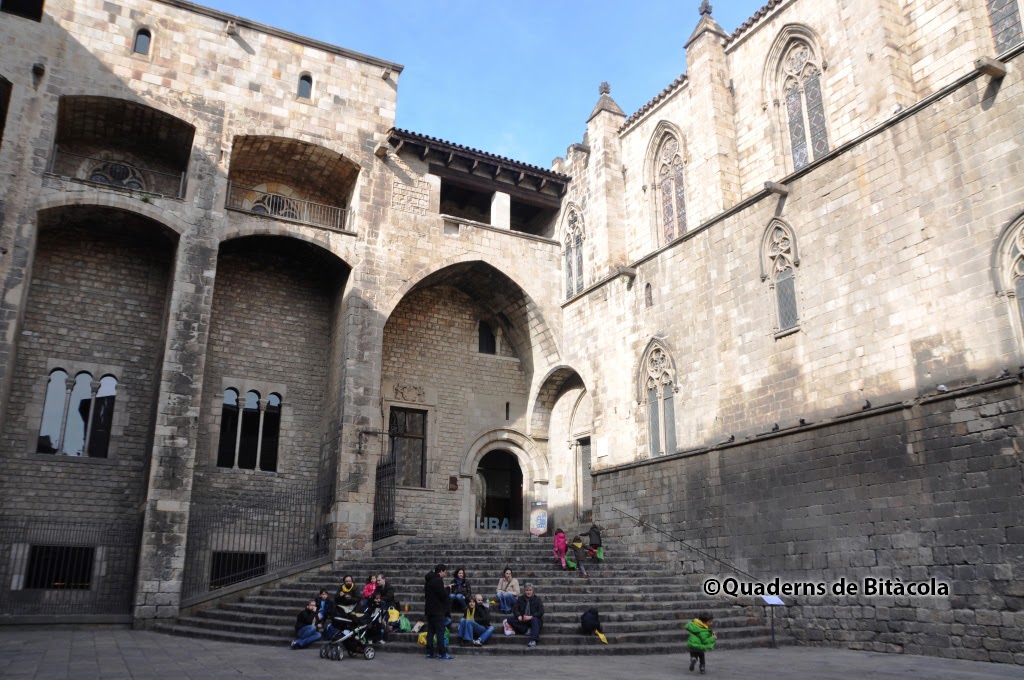 La plaza del Rey de Barcelona ~ Quaderns de bitàcola
