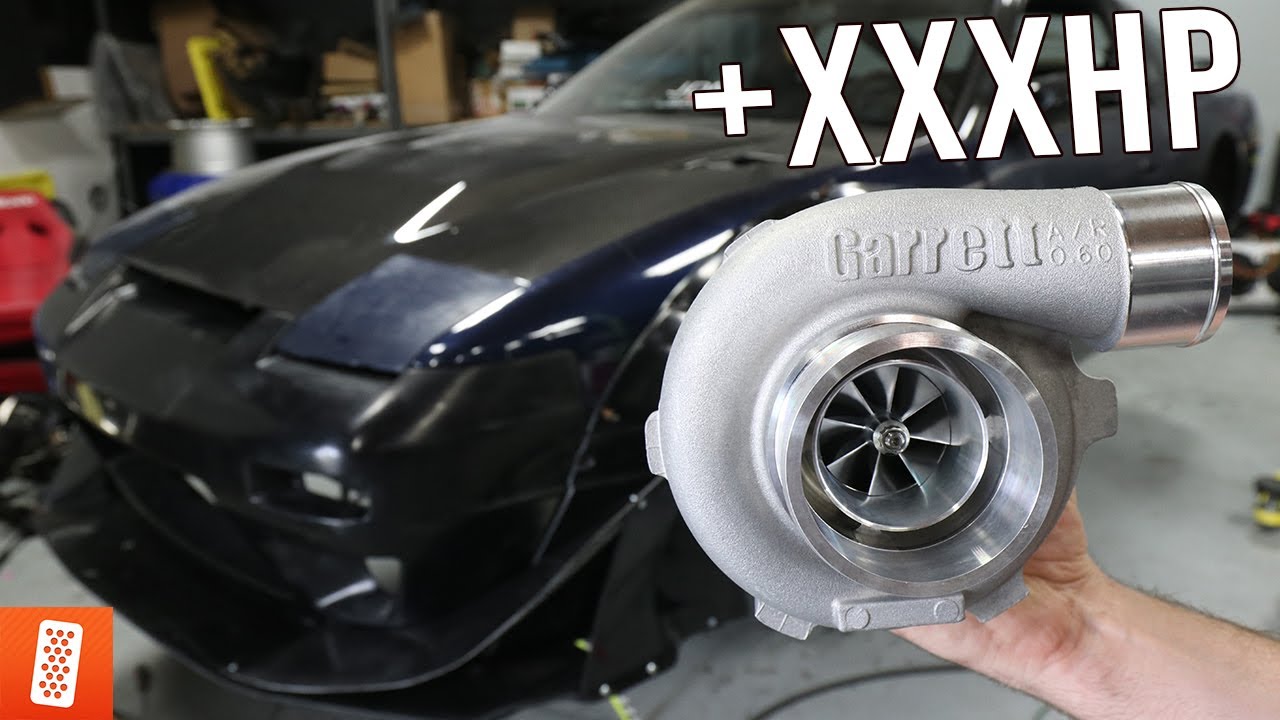 REVEALING THE 240SX'S NEW TURBOCHARGER!