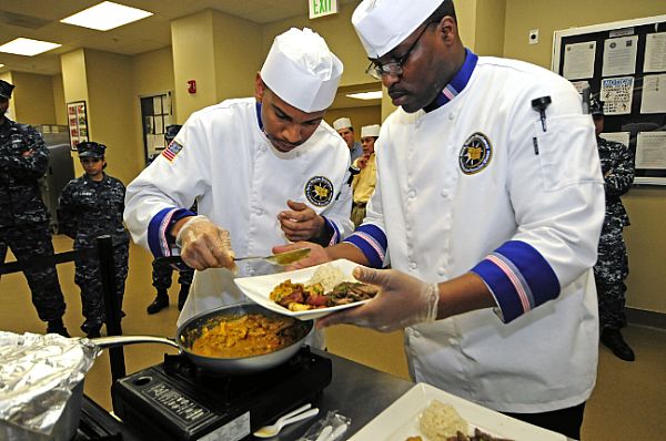 'Round the Chuckbox: Navy Iron Chefs