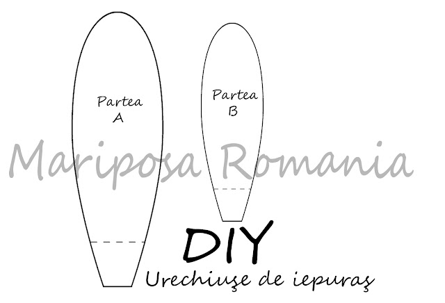 Blogu' Mariposei: ♥ DIY de Pasti - Urechiuse de iepuras HD ♥