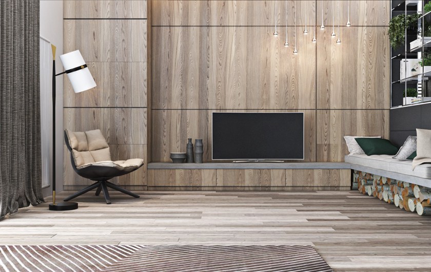 Revestimento de madeira nas paredes! — Casa Decorada - Blog de Ideias