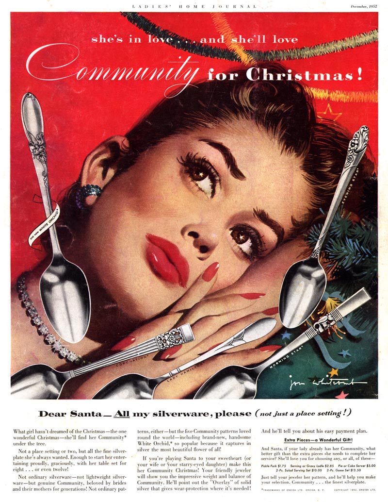 Slice of Cheesecake: Christmas ads, pictorial