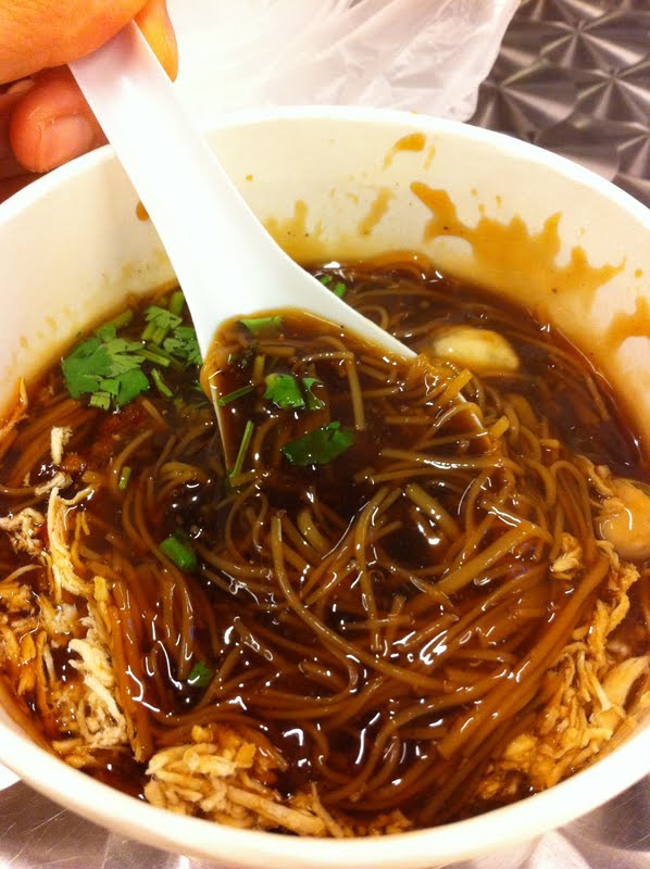 What to eat huh?: Oyster mee sua....my favourite taiwanese snack :P