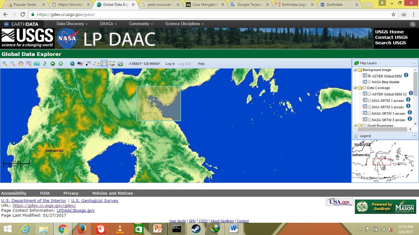 Cara Download Data Dem - fasrpass