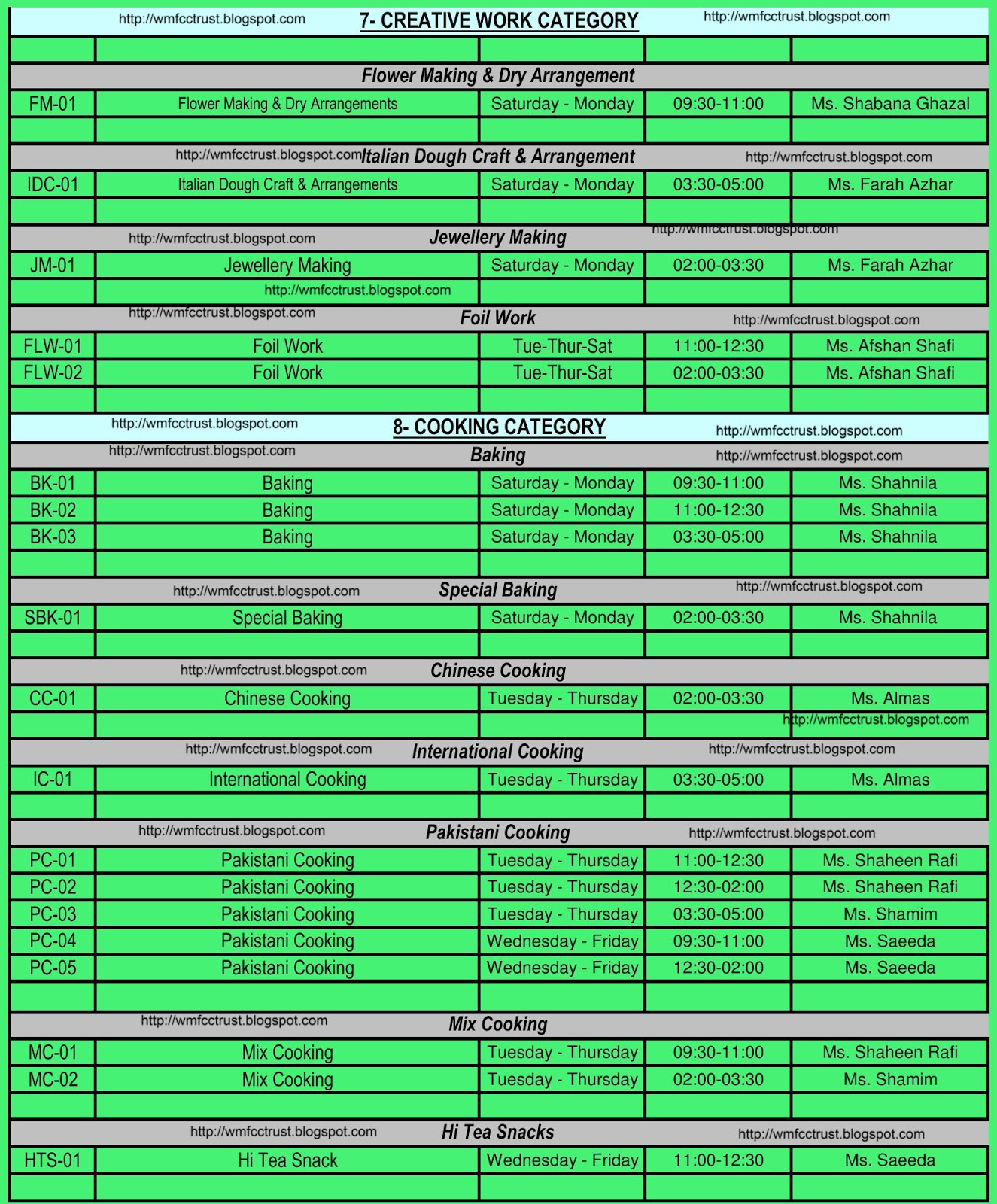 2 Months Complete Courses (Nov Dec) ~ World Memon Foundation