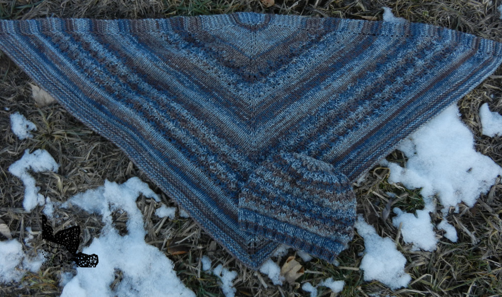 Designs by Diligence: Winter Thaw Shawl