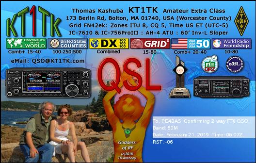 PE4BAS Amateur Radio Weblog: #60m DX 2019