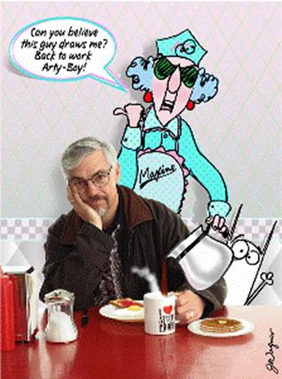 jill polsby: Day 66: Thursday, April 21: Story of Maxine