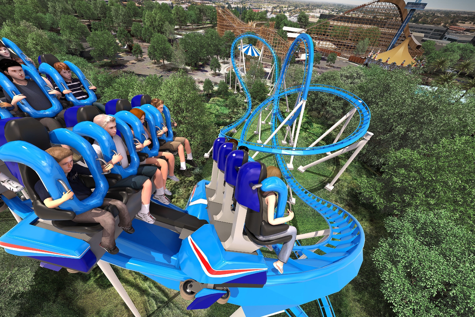 NewsPlusNotes: California's Great America Introduces Patriot Floorless ...