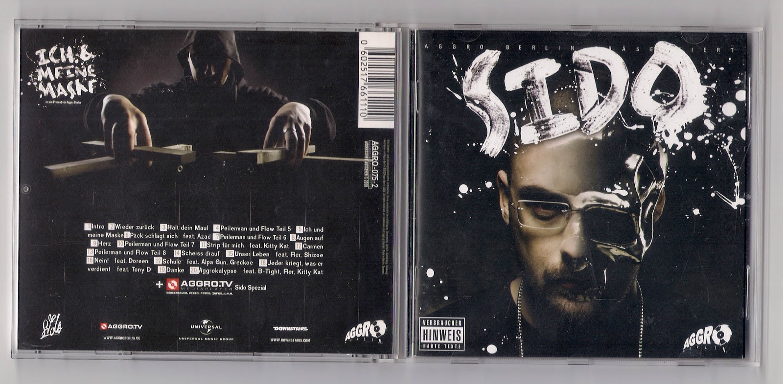 Deutsch/German Hip-Hop: Sido - Ich Und Meine Maske [CD-Album]
