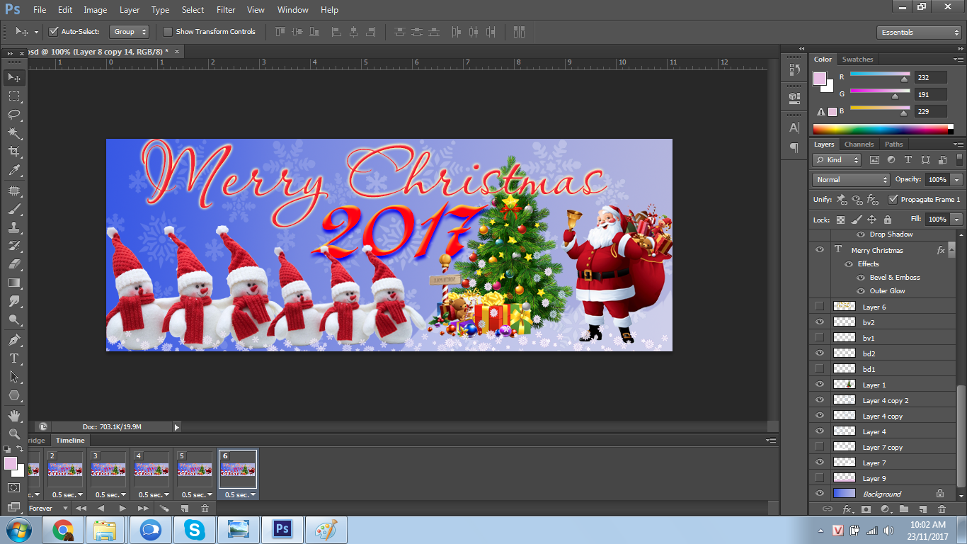 Cách thiết kế banner noel cho facebook và website đơn giản, độc đáo ...