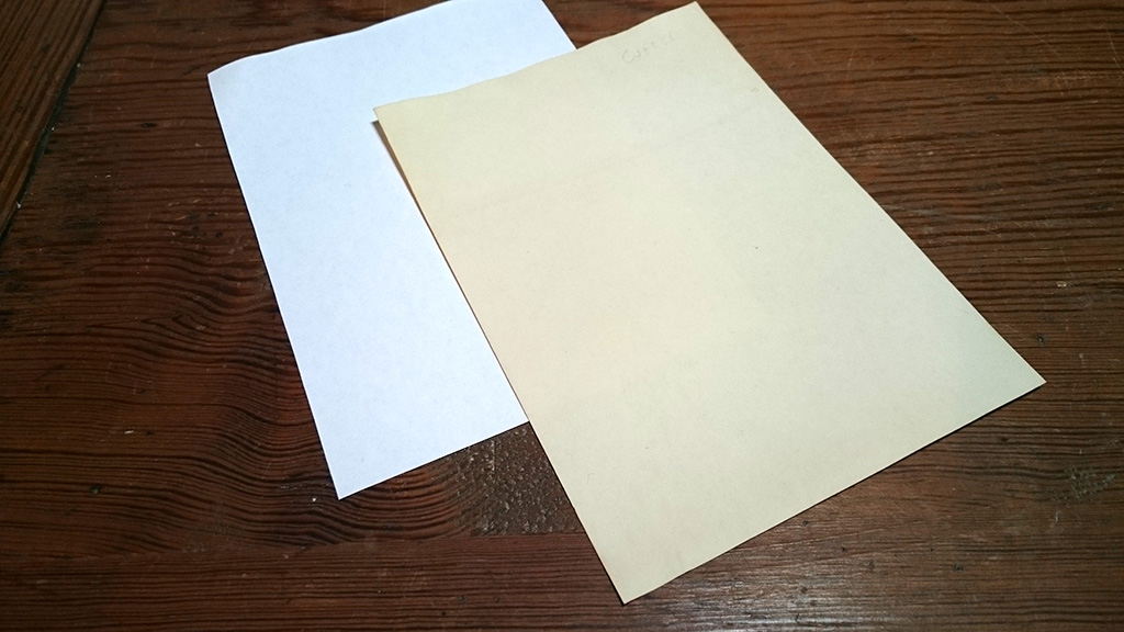 10 Digits: Techniques for Ageing Paper