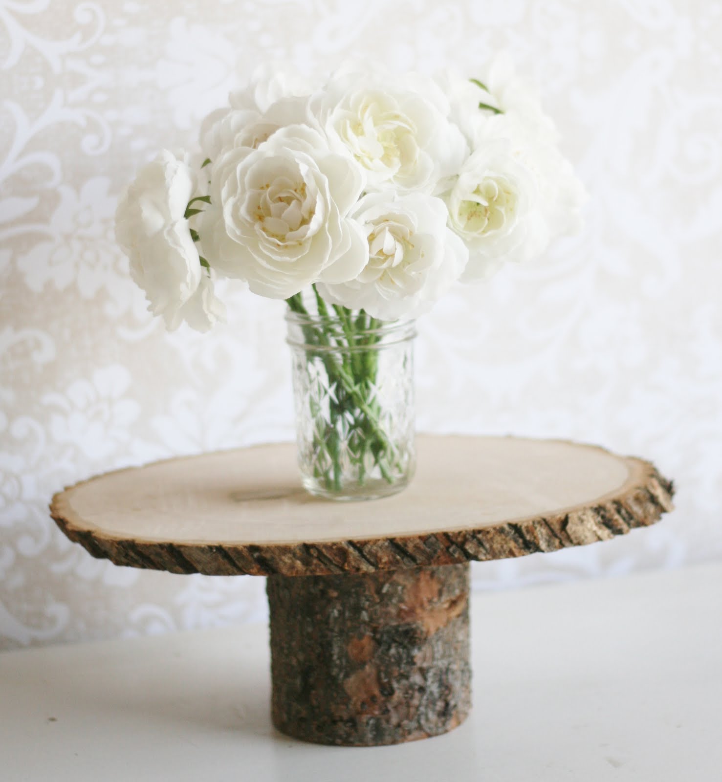 Morgann Hill Designs: Individual Cake Stands Made From Rustic Wood Tree ...