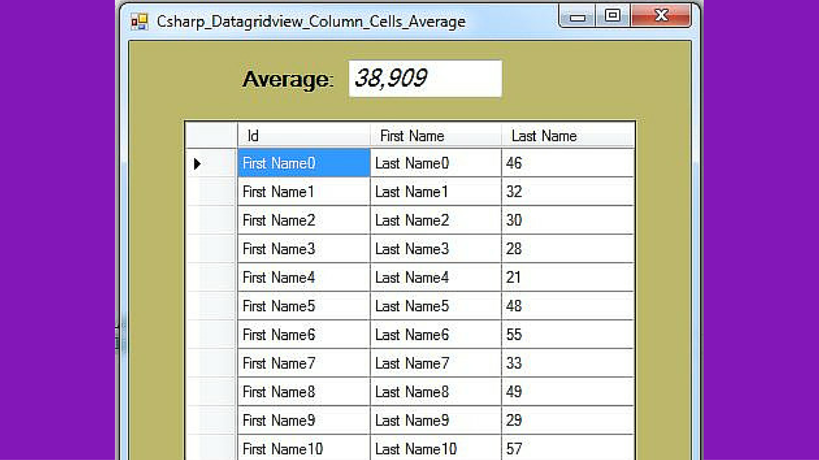 Vb Net How To Get The Datagridview Column Max Min Sum Average Transfer ... Vb Net How To Get The Datagridview Column Max Min Sum Average Transfer ...