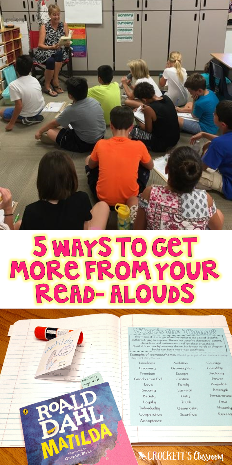 5 Ways to Get More from your Read Aloud Time - Crockett's Classroom