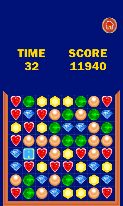 Jewels Combo - Classic connect three game review | Kulíš Android