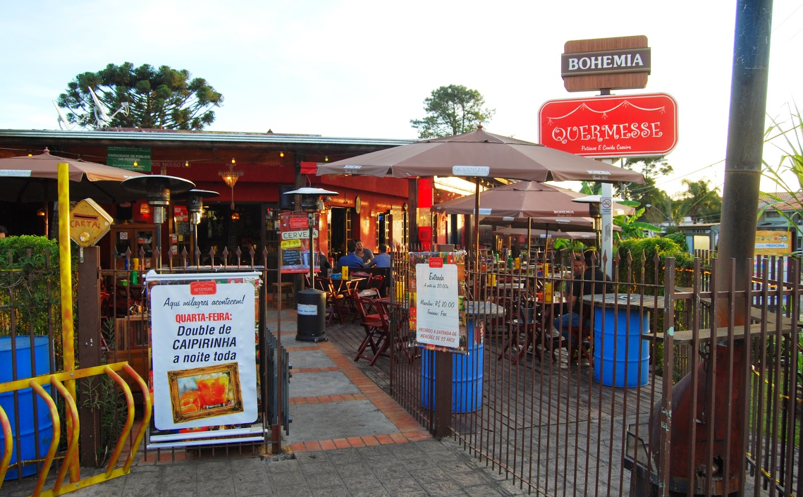 Bar Quermesse com programação especial neste sábado