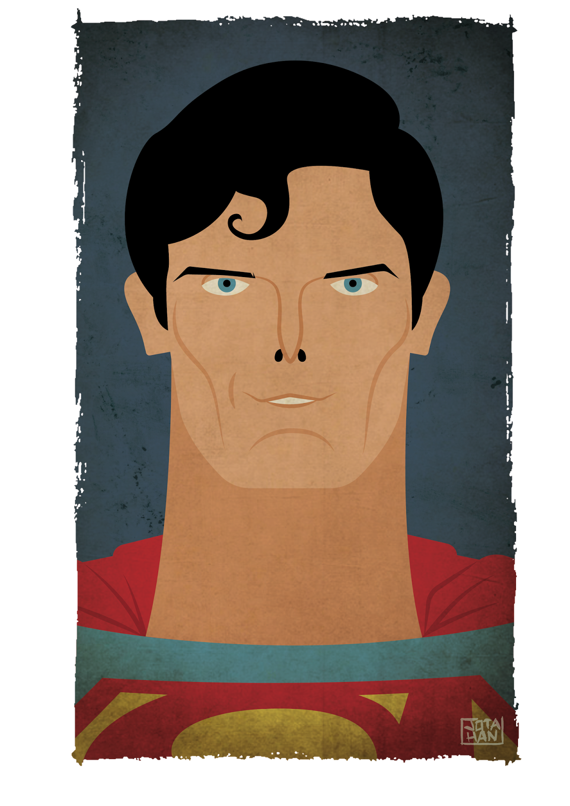 JOTA HAN blog: Christopher Reeve caricature