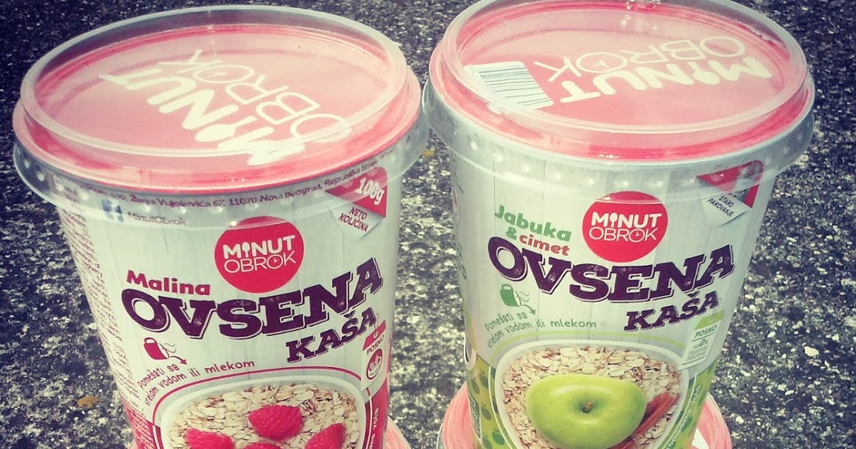 Minut Obrok Ovsene Kase - Moj Šminkeraj