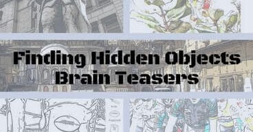 Finding Hidden Objects Brain Teasers for Teens and Kids with Answers ...
