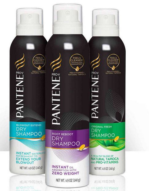 Pantene Pro-V Dry Shampoo - offers choices in clean feeling hair ...