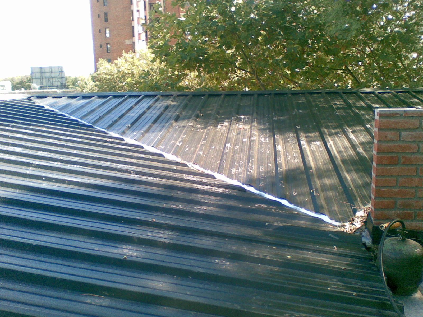 Zingueria Artesanal y Techos Ortiz: Muestra de Trabajo en techo de chapa