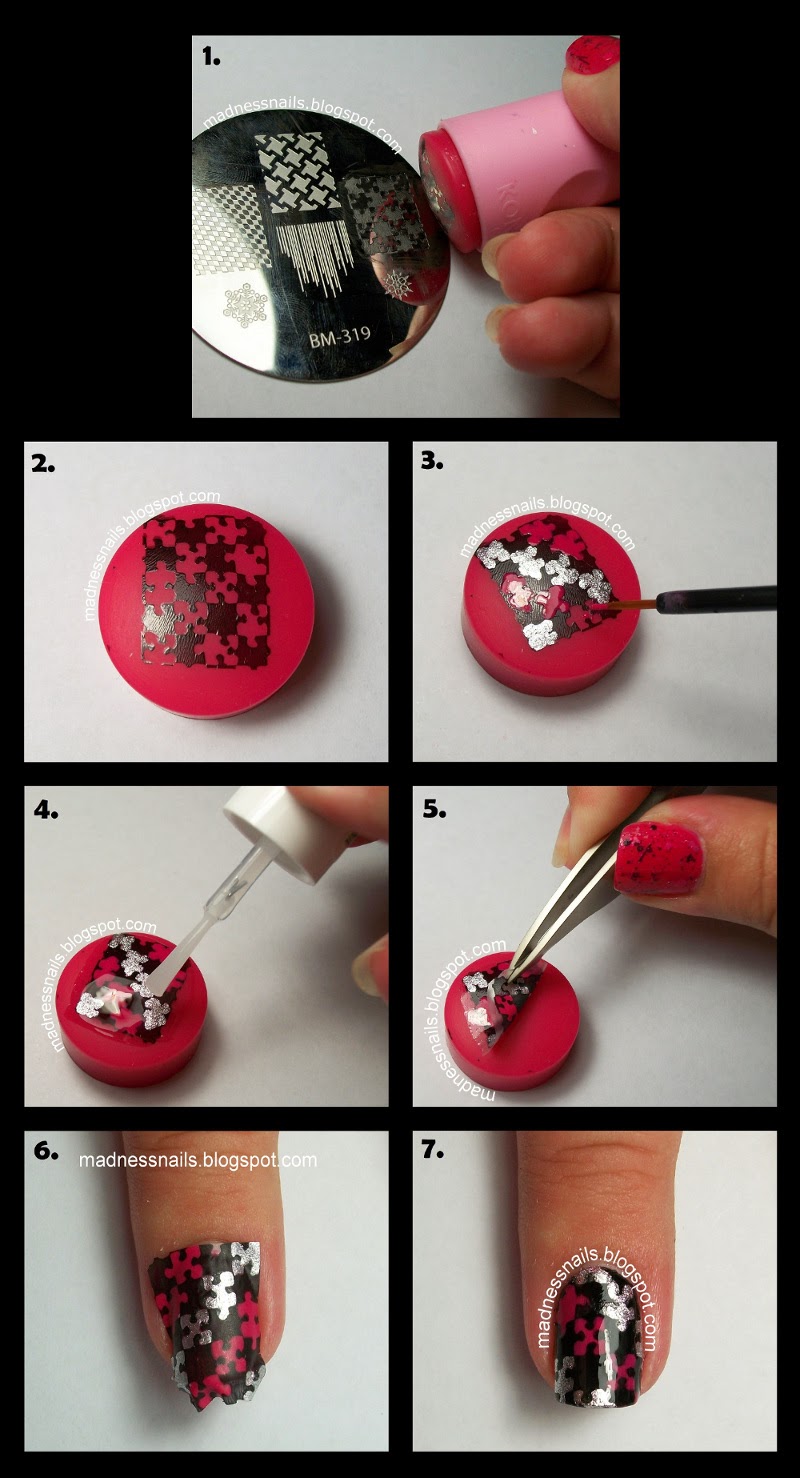 Madness Nails: Stamping Decal Method Tutorial