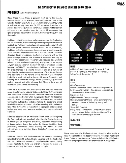 Launched: The Sixth Doctor Expanded Universe Sourcebook