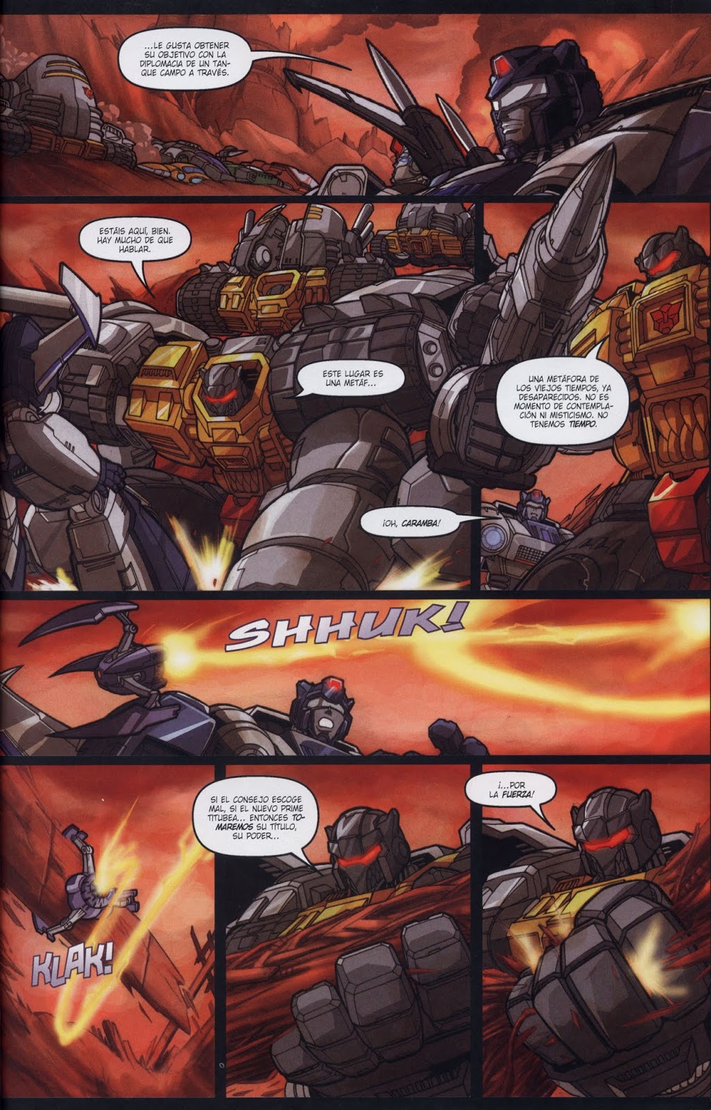 Galicia Comic: Transformers.- War Within 1