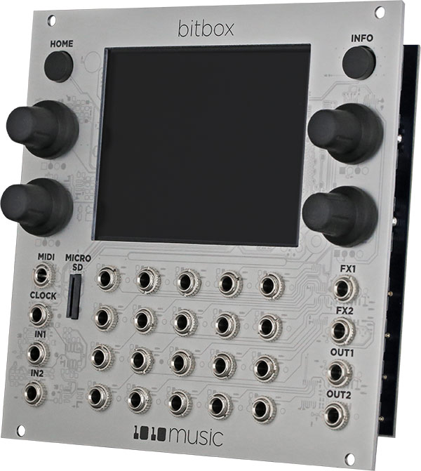 MATRIXSYNTH: 1010music Introduces Bitbox Touch Screen Eurorack Sampler ...