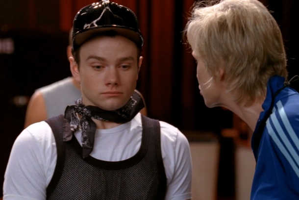 powder blue with polka dots (a hodgepodge): Style Icon: Kurt from Glee