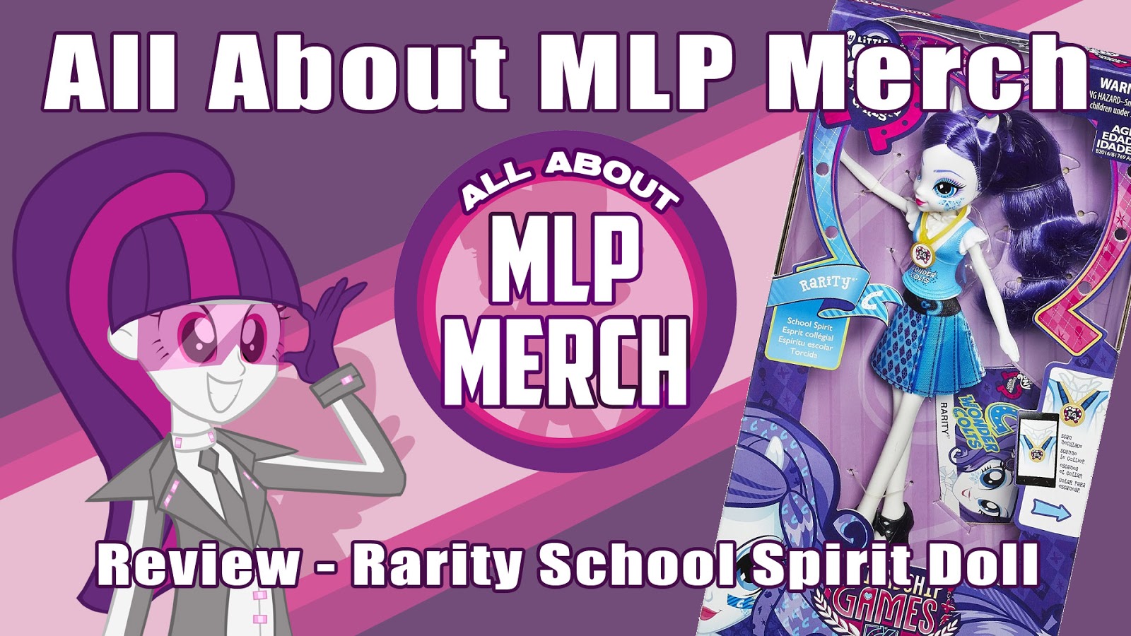 Review - Equestria Girls Rarity School Spirit Doll | MLP Merch