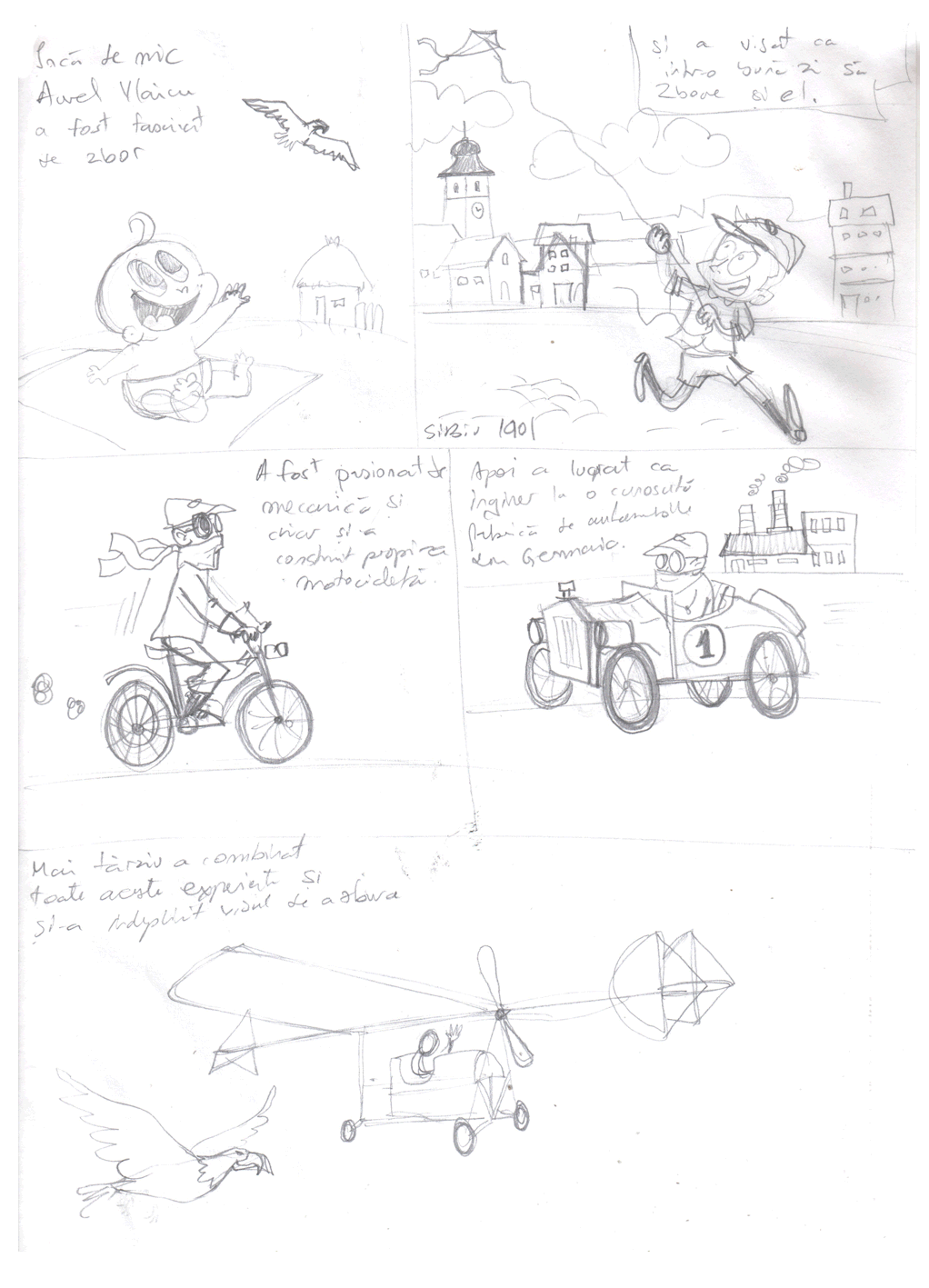 Smoking Cool Cat: Stadii pagina de benzi desenate