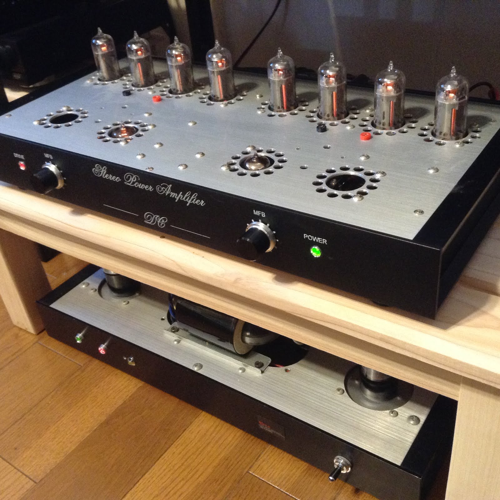 Audio Electronics (DC amplifier series, etc.) : 6C19P Power IVC amprifier