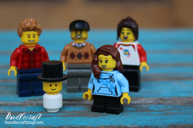 LEGO Minifigure Create-a-Character Station!