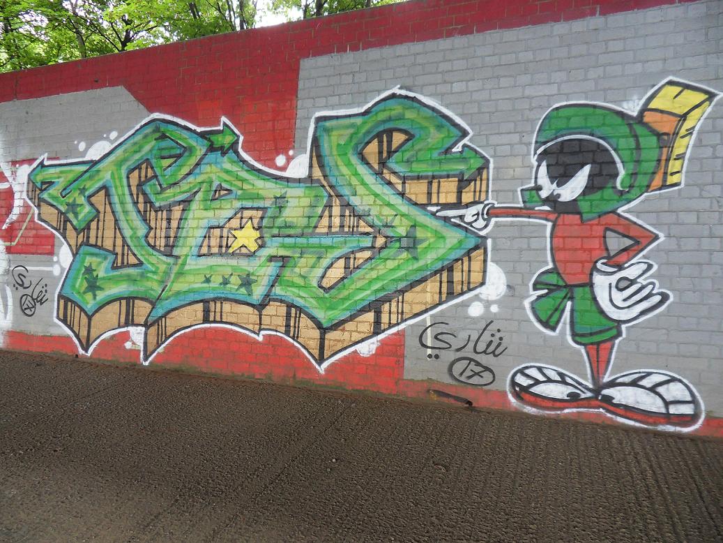 Graff Character Cartoonish Piece | Urban Diode