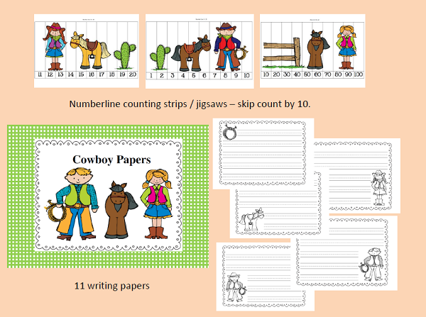 The Paper Maid: Cowboys & Cowgirls