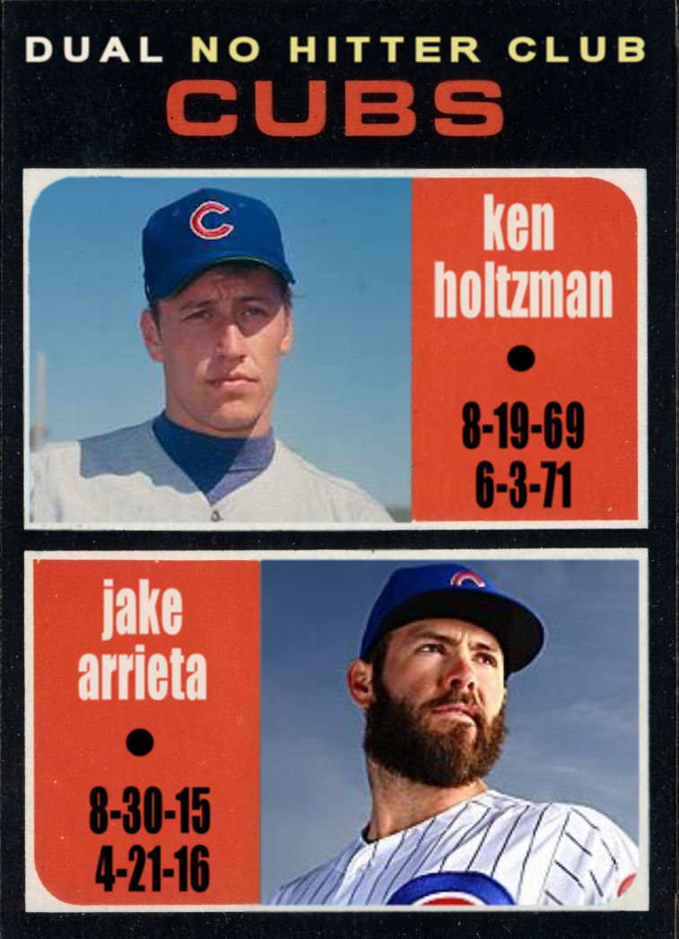 Cards That Never Were: 1971 Topps Cubs Dual No Hit Club