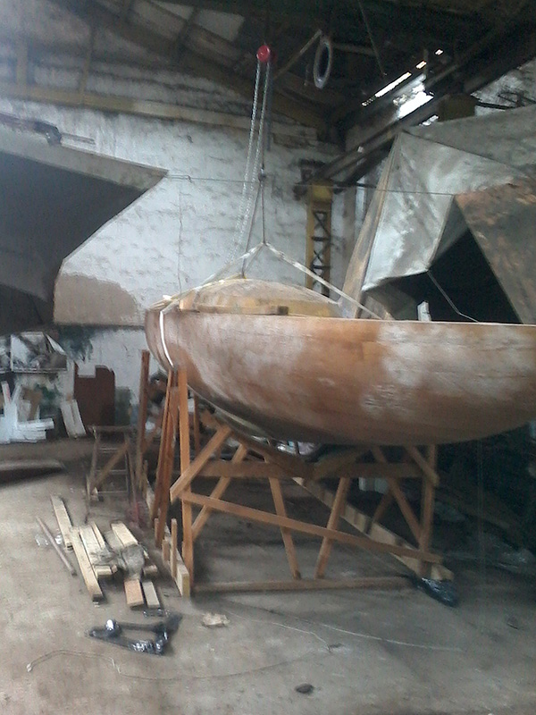 Construccion de Velero Dragon - Building Dragon Sailboat - La Boca ...