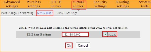 Networking: DMZ (demilitarized zone)