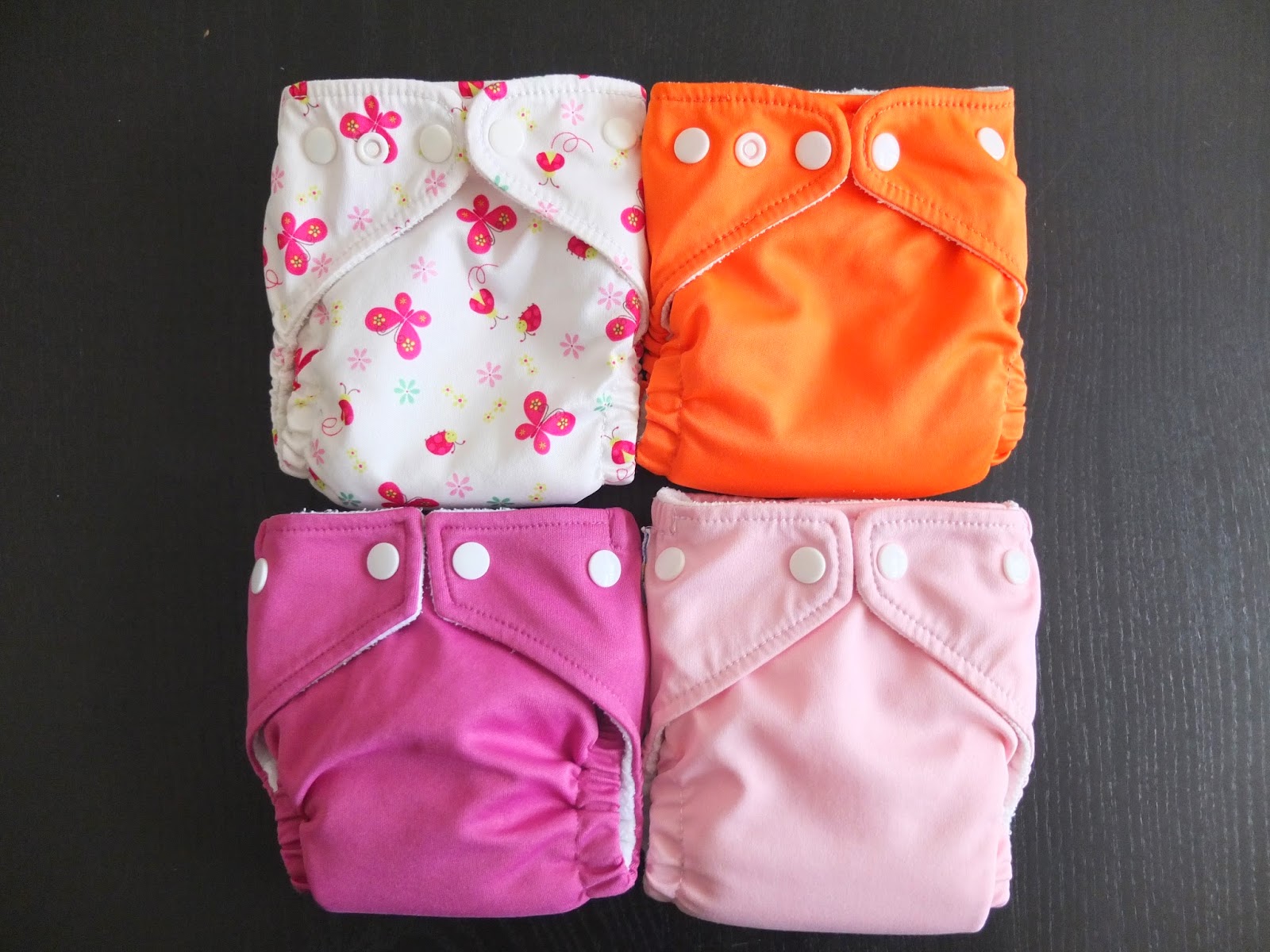 Fraldas reutilizáveis de recém nascido - Cá em casa somos quatro...
