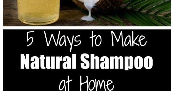 5 Ways to Make Natural Shampoo at Home - DIY CRAFT PLUS
