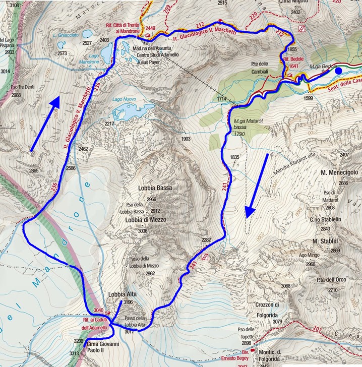 Escursionismo a 360°: Lobbia Alta – Cresta della Croce (2° giorno) EE-F