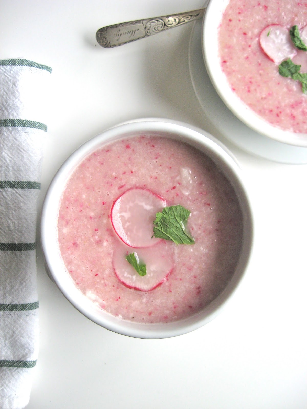 she's in the kitchen: chilled radish soup