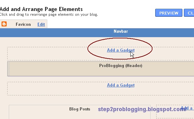 How To Add A Widget Above Blog Header Tutorial Oddblogger