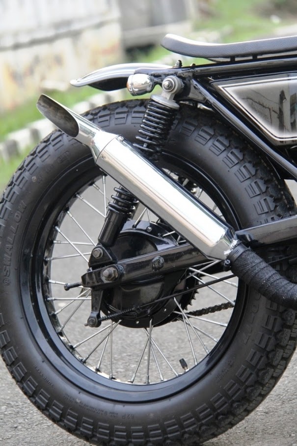 Gambar Modifikasi Honda GL-Pro 1994 aliran Bratstyle